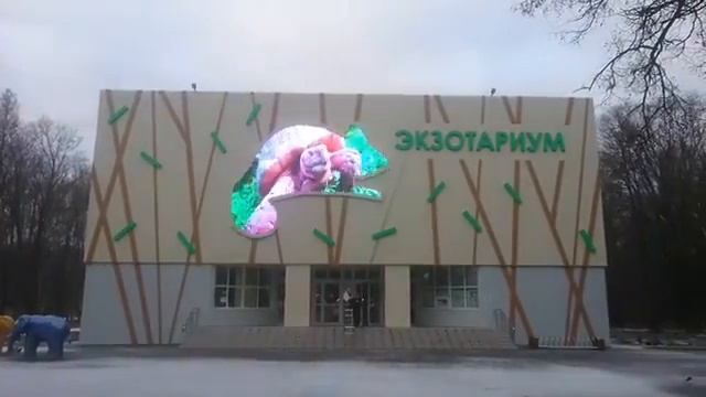 Светодиодный экран для Тульского экзотариума