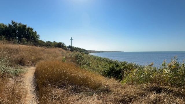 Поселок Сенной осенью. Потрясающее море. Лучший выбор для отдыха на Таманском заливе