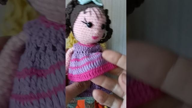 Обзор вязаных кукол.