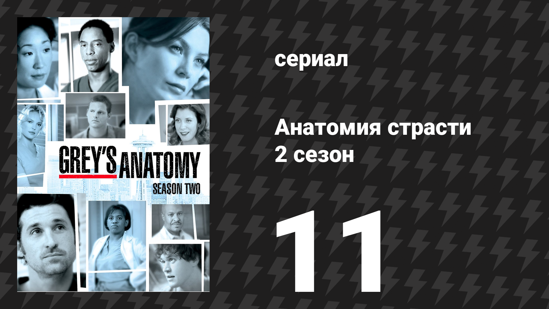 Анатомия страсти 2 сезон 11 серия «Хозяин одинокого сердца» (сериал, 2005)