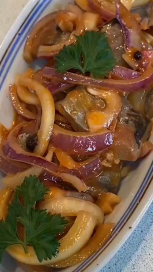 Сельдь в маринаде