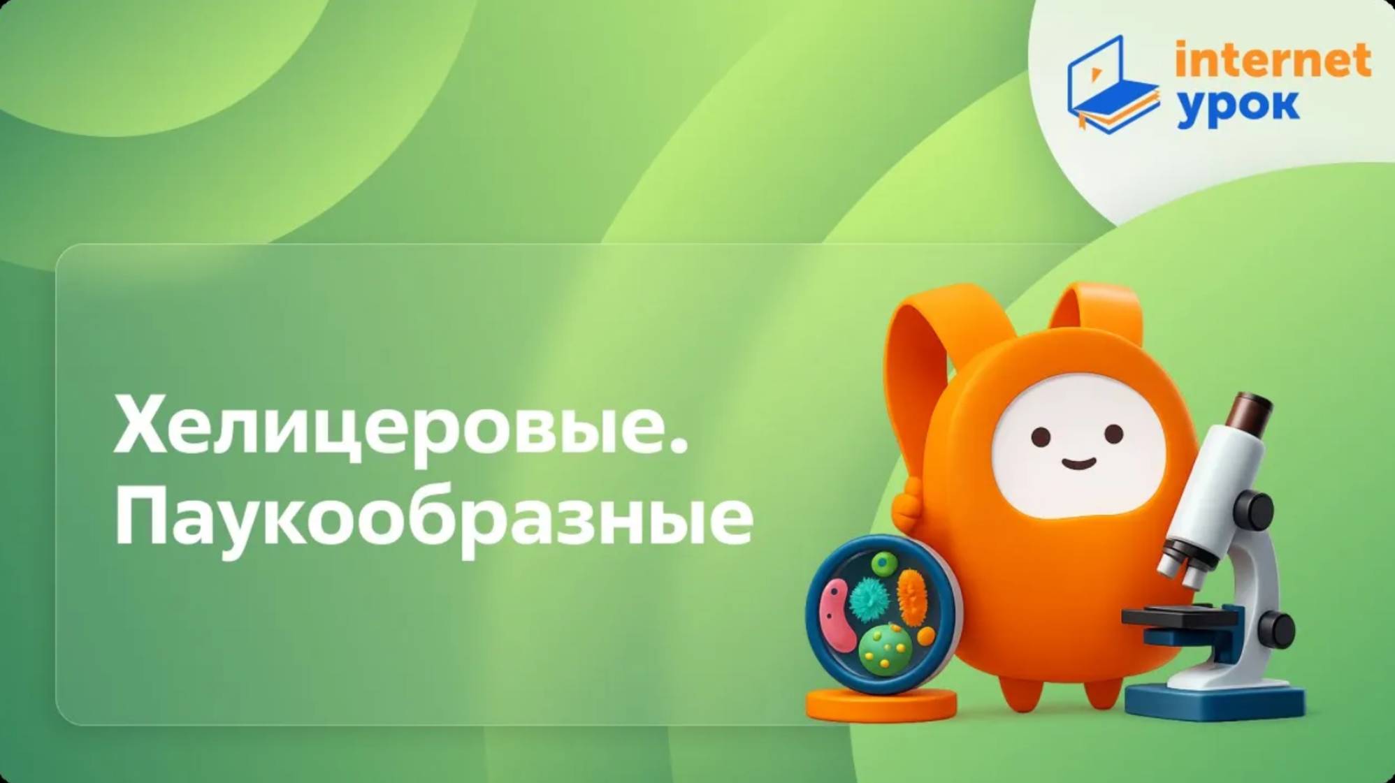 Биология 7 класс. Хелицеровые. Паукообразные