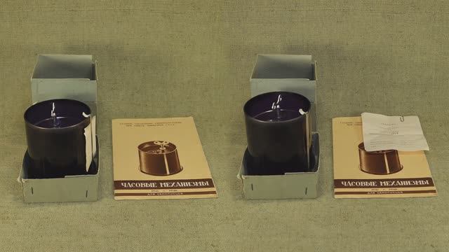 Часовые механизмы для самописцев МЧН и МЧС общий вид и инструкция.