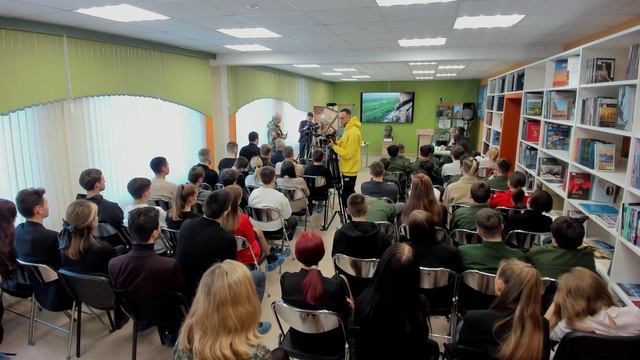 Встреча-интервью с кавалером ордена Мужества Аксановым Андреем Рафиковичем