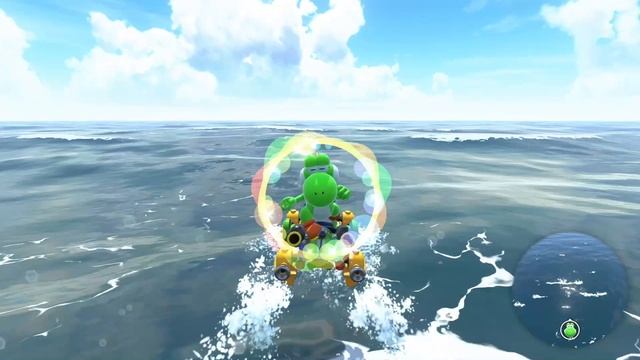 Йоши доплыл до края мира