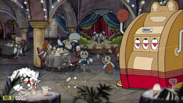 Cuphead | Босс - Рибби и Крокс | Высокая сложность | Оценка "S"