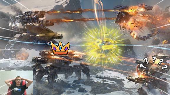 Мега сражение в War Robots.