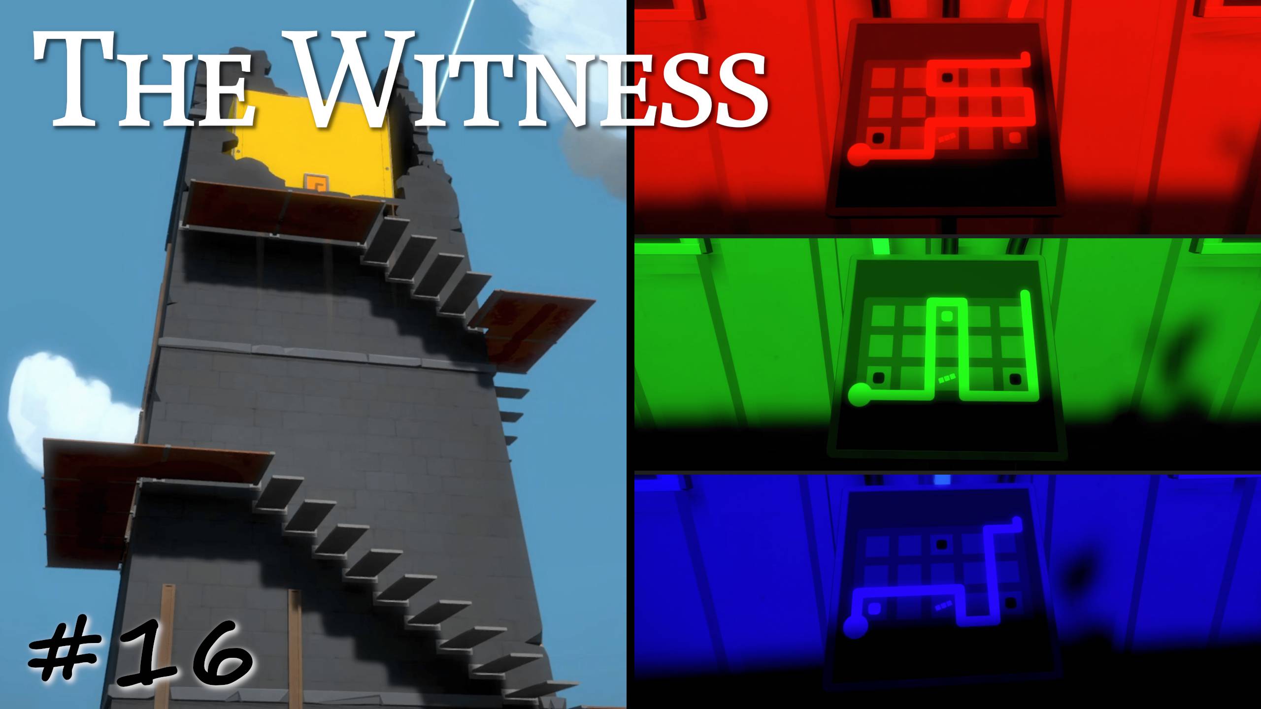 Город печали. Часть 2. Башня и цветовая комната - #16 - The Witness