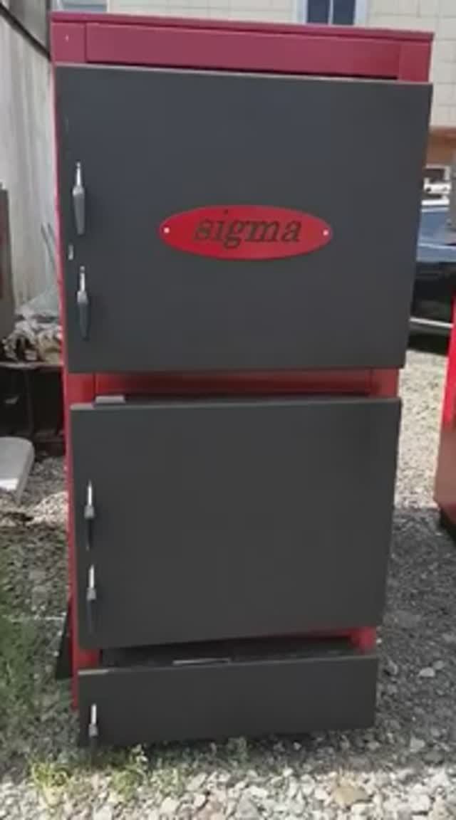 Полуавтоматически твердотопливный котел Vulkan Sigma 200