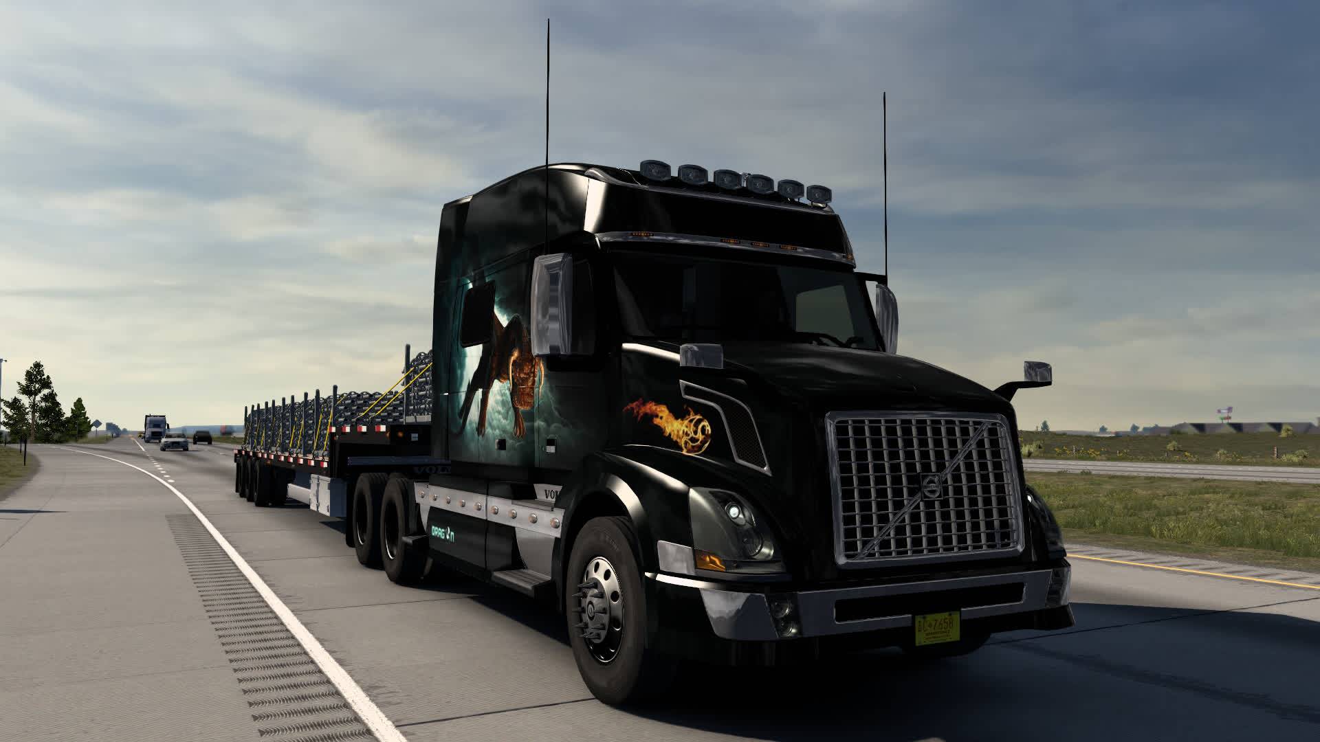 414  / ATS 1.56 / С грузом в штат Миссури.