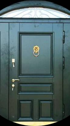 Металлическая дверь в коттедж наши работы