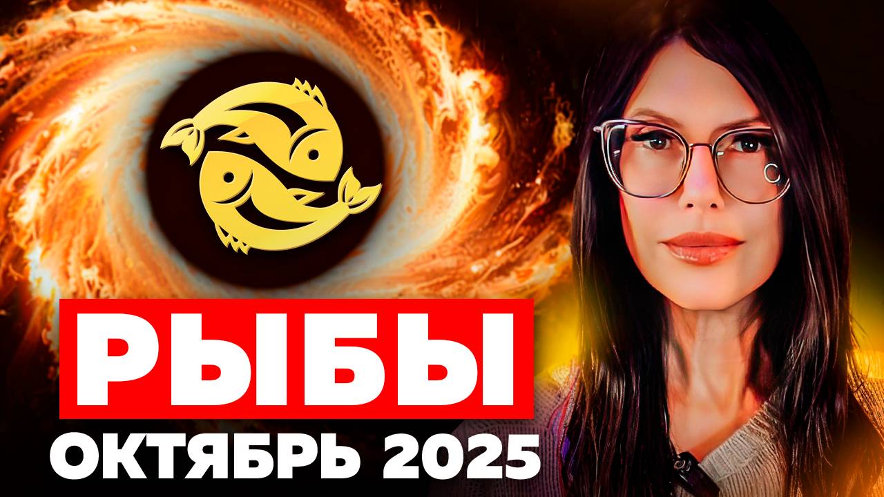 РЫБЫ - ОКТЯБРЬ 2025 / ТАРО ПРОГНОЗ на месяц