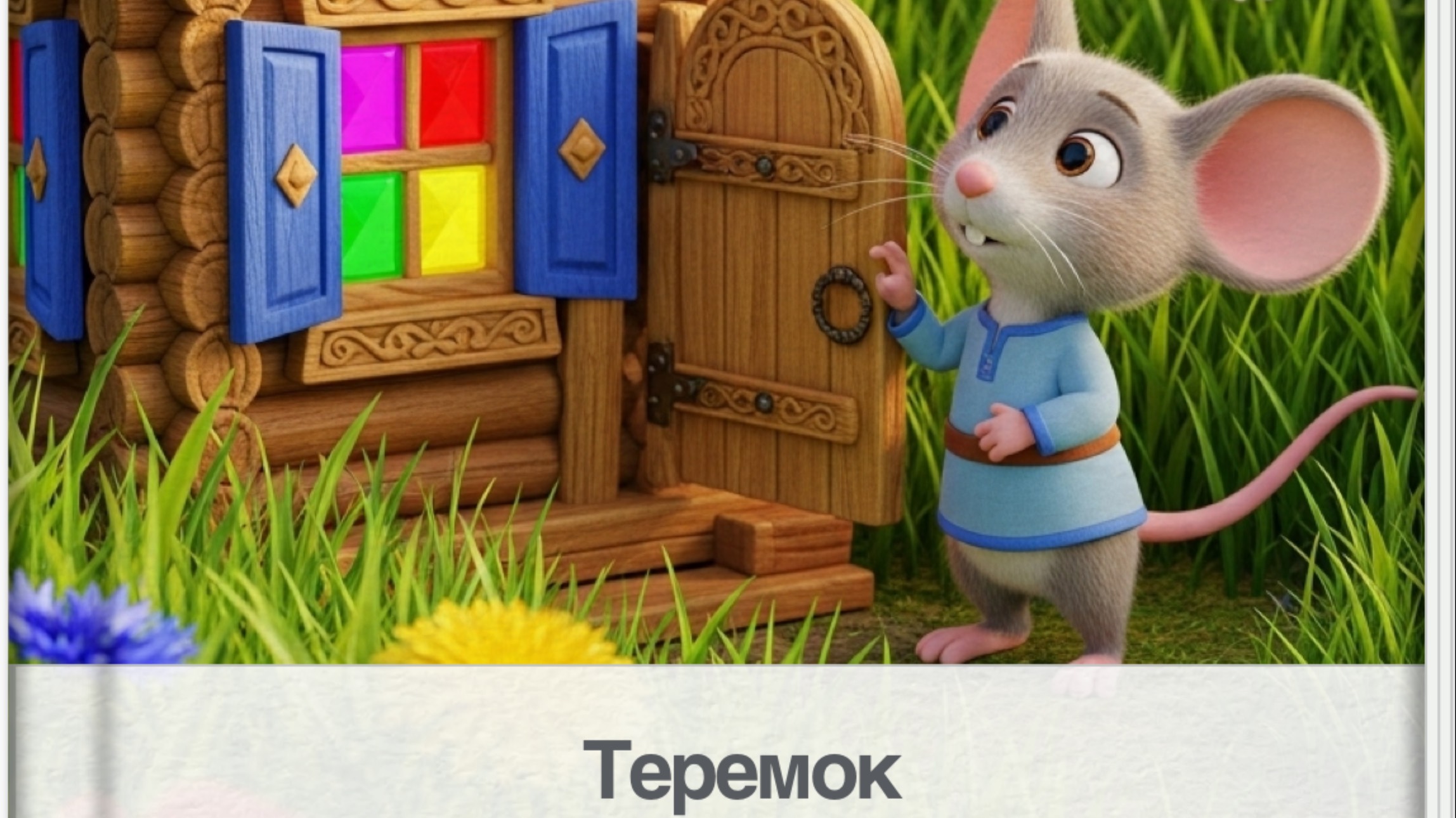 Теремок. Русская народная сказка