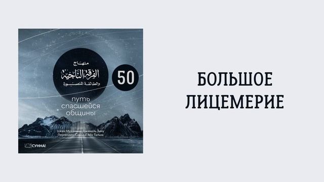 50. Большое лицемерие. Путь спасшейся общины. Сирадж Абу Тальха