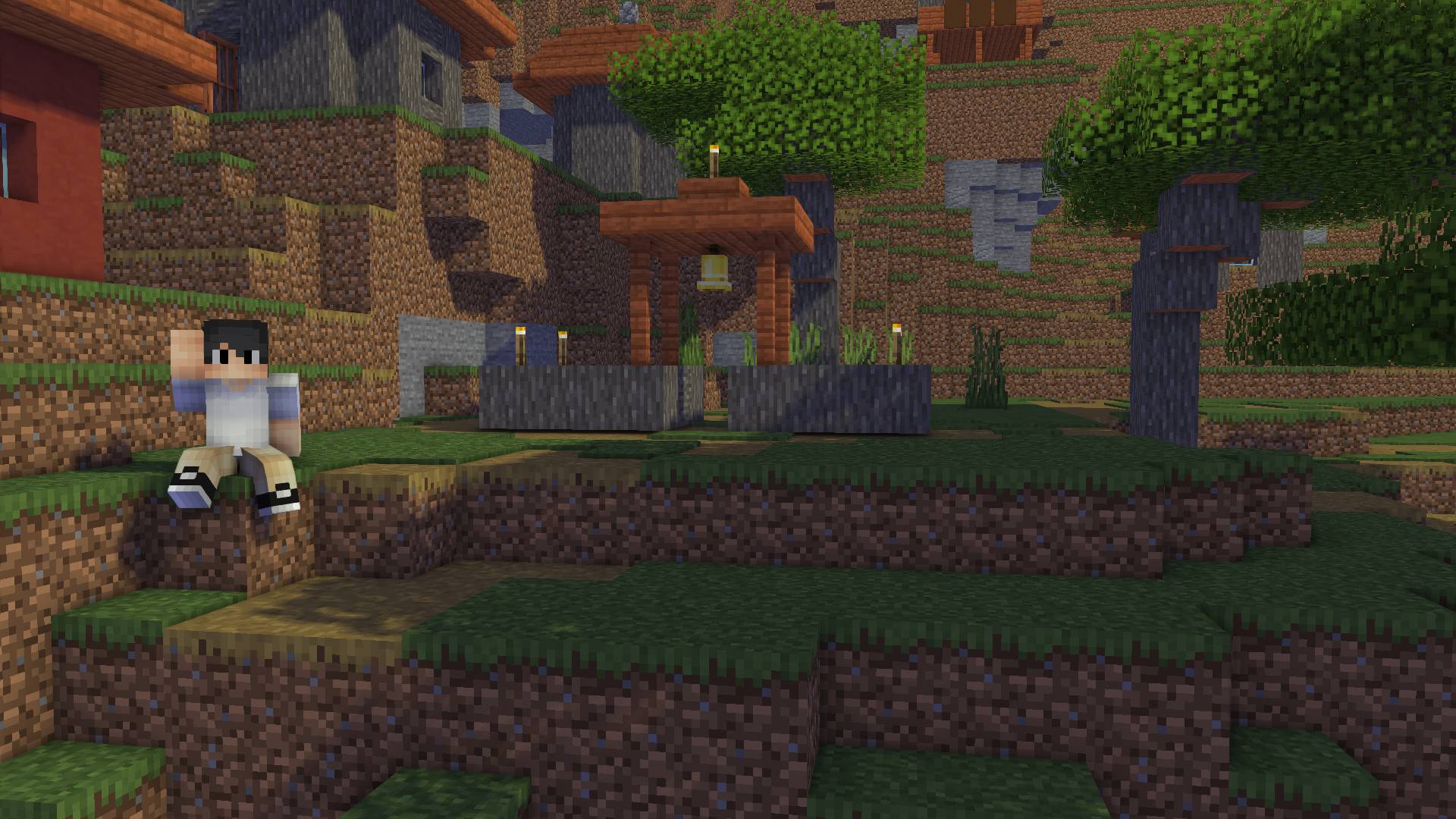 Minecraft Ванильное приключение #1 Водяные проблемы