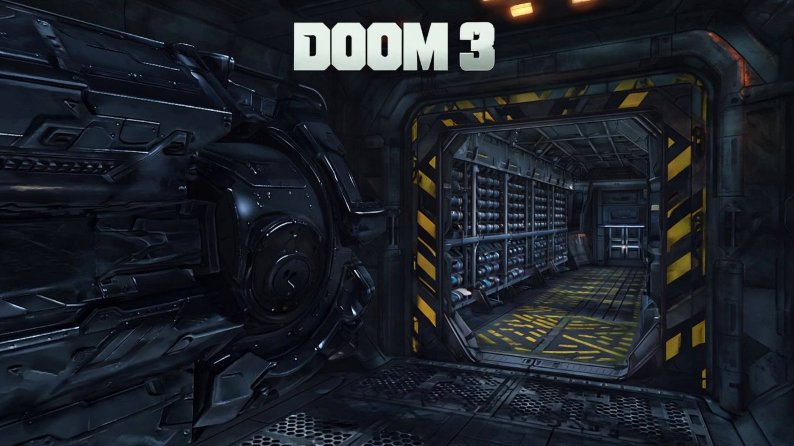 Doom 3 №4 Режим "Игросериал" 60к/с - Плазменная пушка.