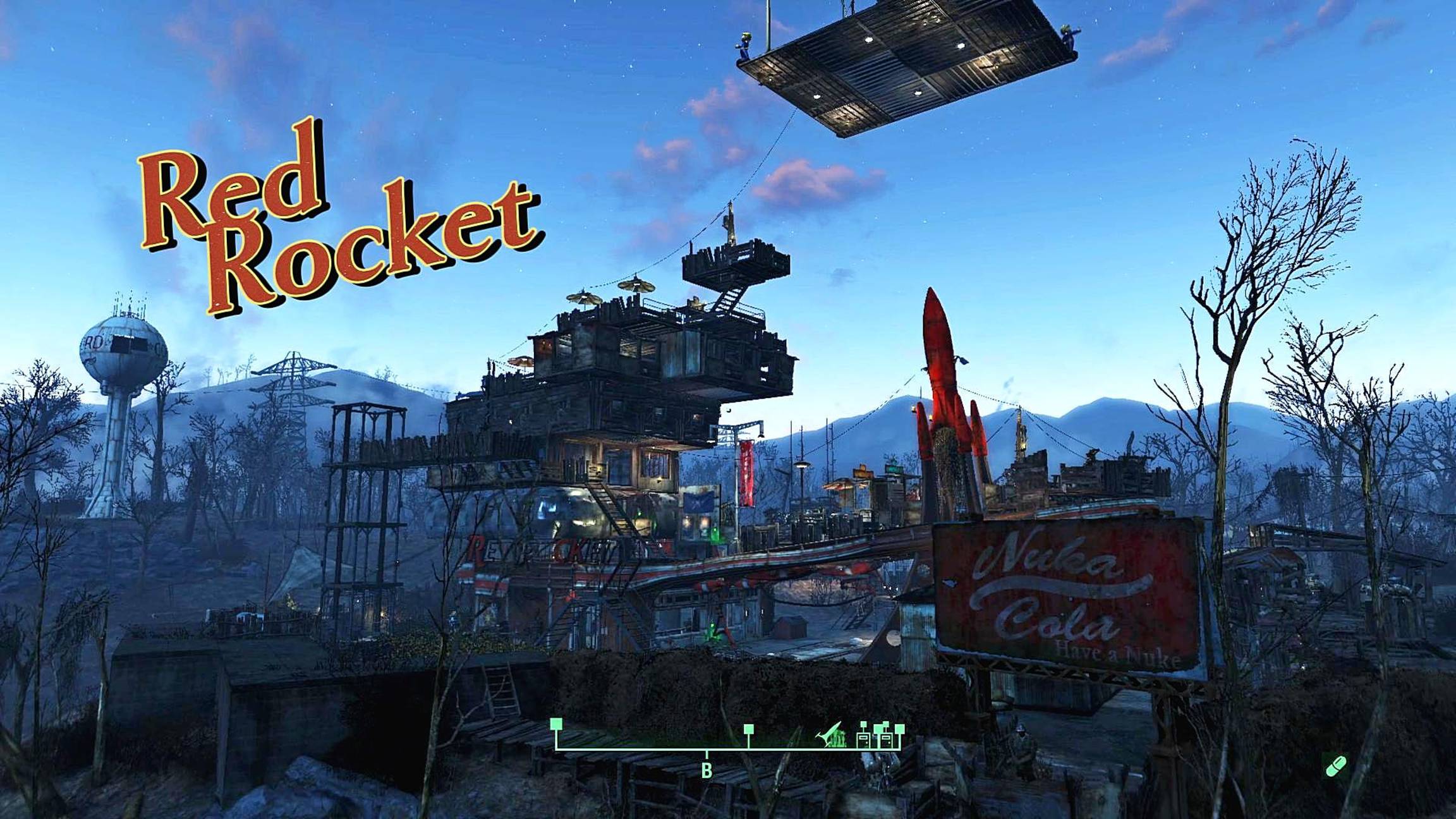 Красная Ракета 2016-2019  #fallout4 #falloutстрой