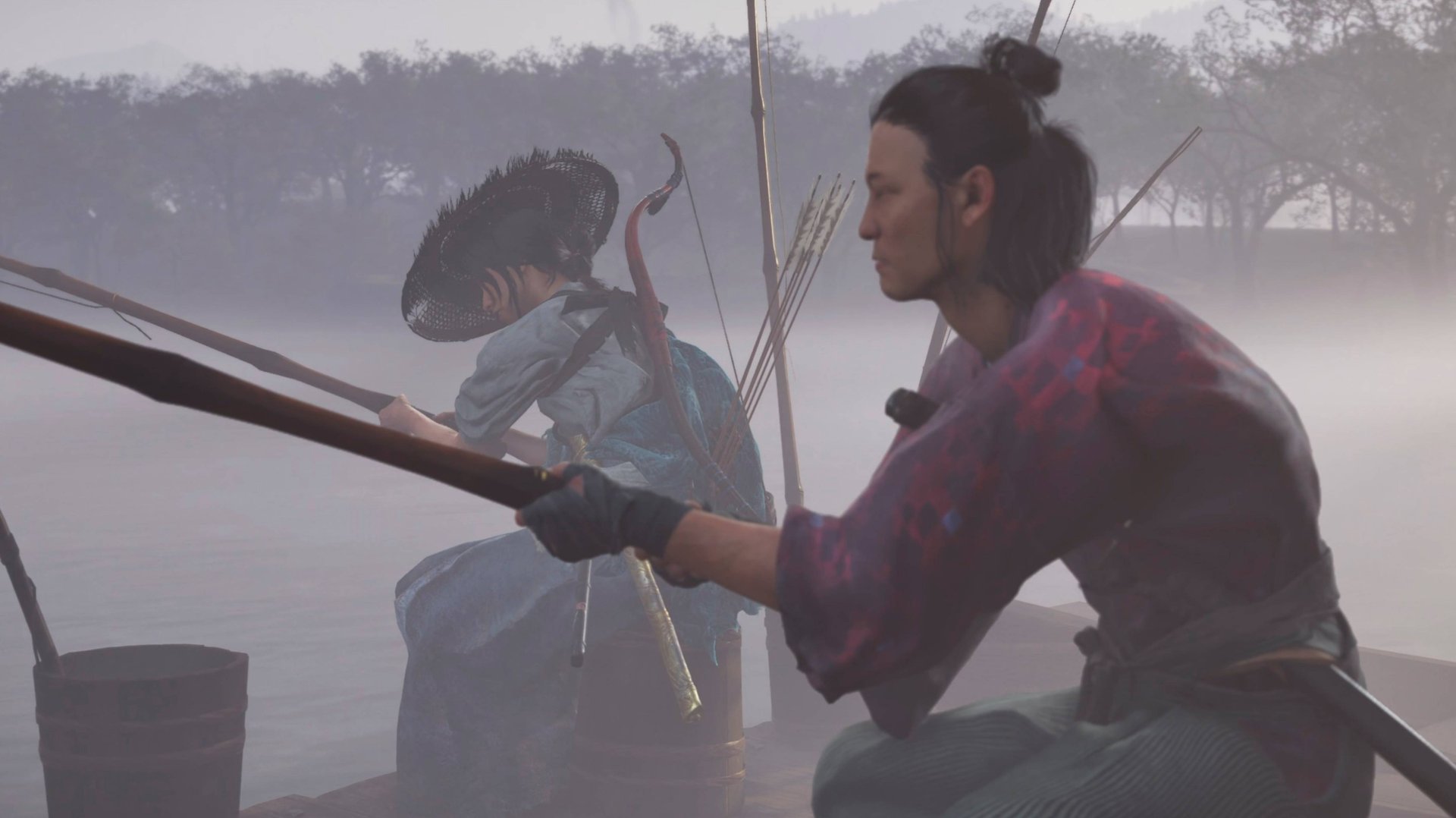 Ghost of Yotei (PS5 Pro) - серия 5 - Ловим рыбку