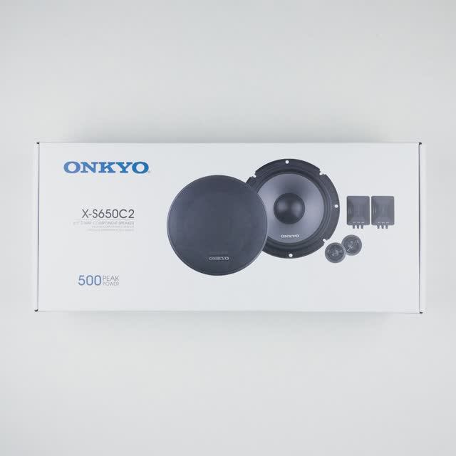 Распаковка — динамики Onkyo X-S650C2