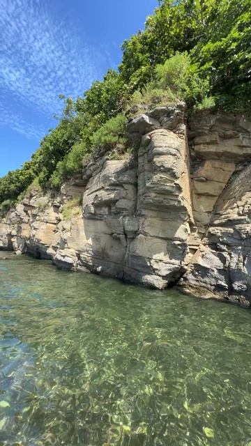 Русский остров, Велопоездка, вдоль скалы, Владивосток, август 2025.