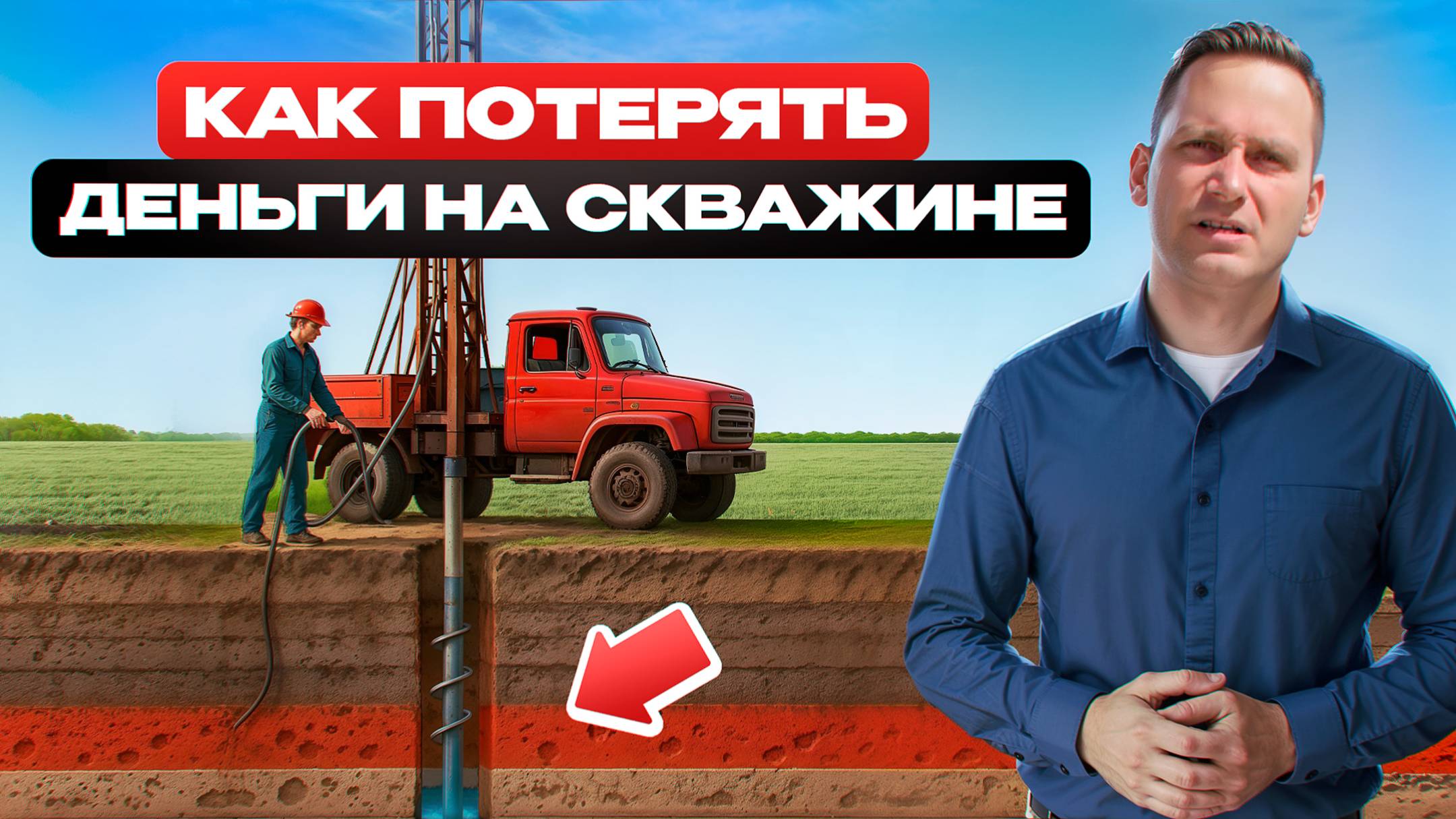 Как лучше бурить скважину на воду