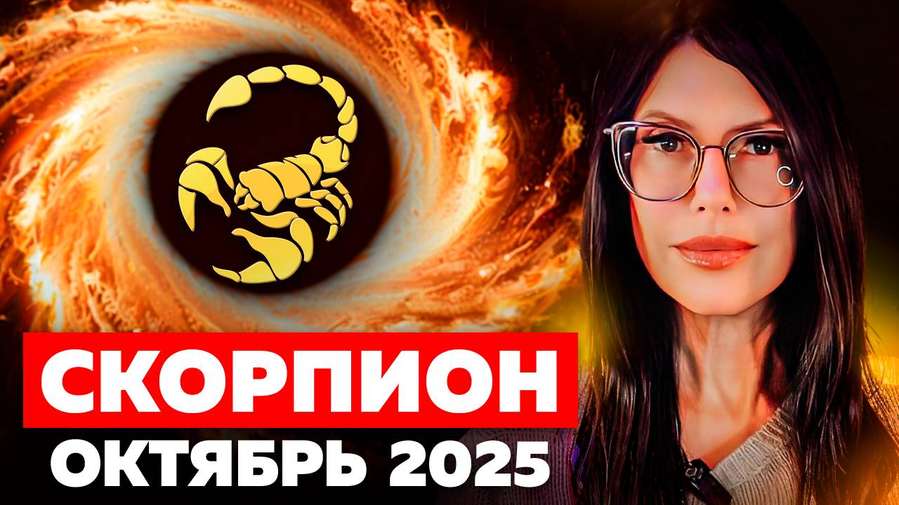 СКОРПИОН - ОКТЯБРЬ 2025 / ТАРО ПРОГНОЗ на месяц