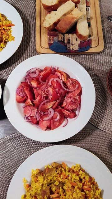 Плов с шакаробом - обед пенсионера 🍚