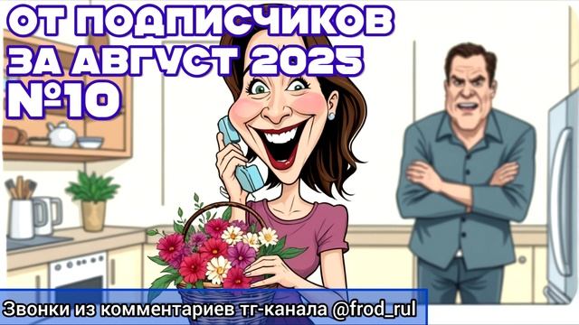 От подписчиков №10 (август 2025) [разговоры с мошенниками | фрод рулетка | антимошенники]