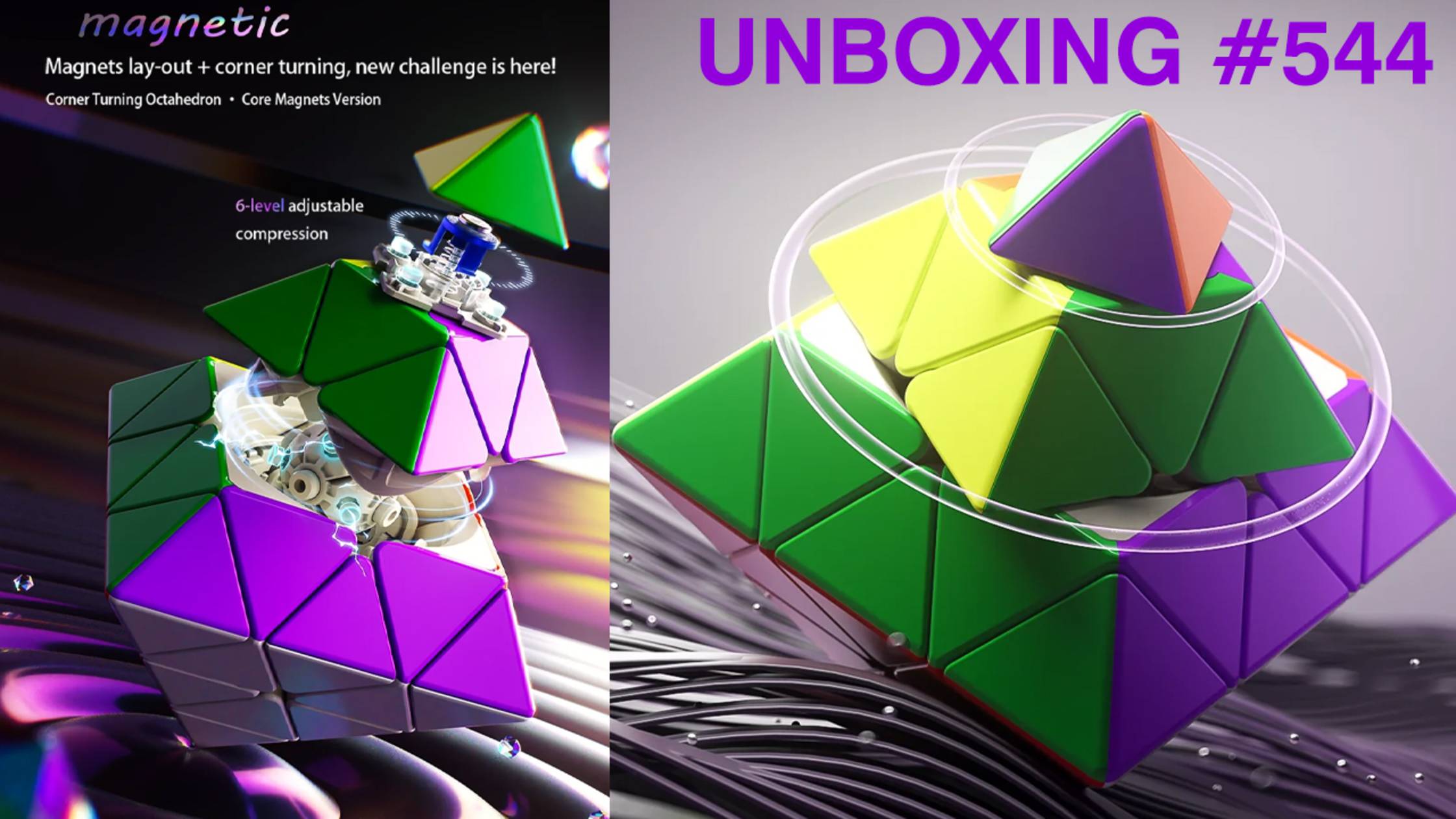 Unboxing №544 Октаэдр СТО | Diansheng CTO M 3x3