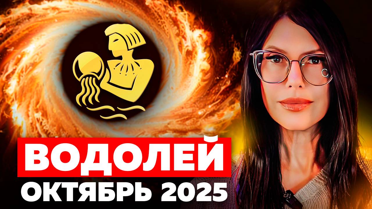 ВОДОЛЕЙ - ОКТЯБРЬ 2025 / ТАРО ПРОГНОЗ на месяц