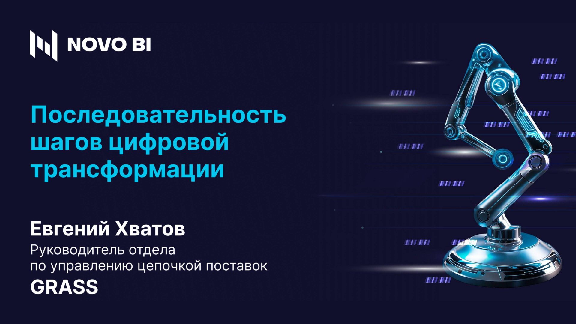 Последовательность шагов цифровой трансформации