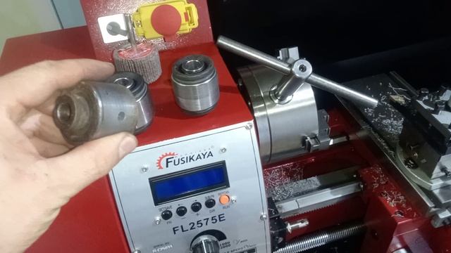 Первые детали на токарном станке