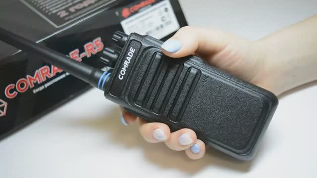 Рация Comrade R5 / Обзор опции: VOX
