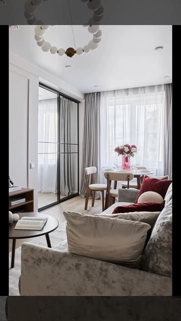 Обзор квартиры после ремонта #ремонтквартирмосква #современныйинтерьер #дизайнинтерьера  #доипосле