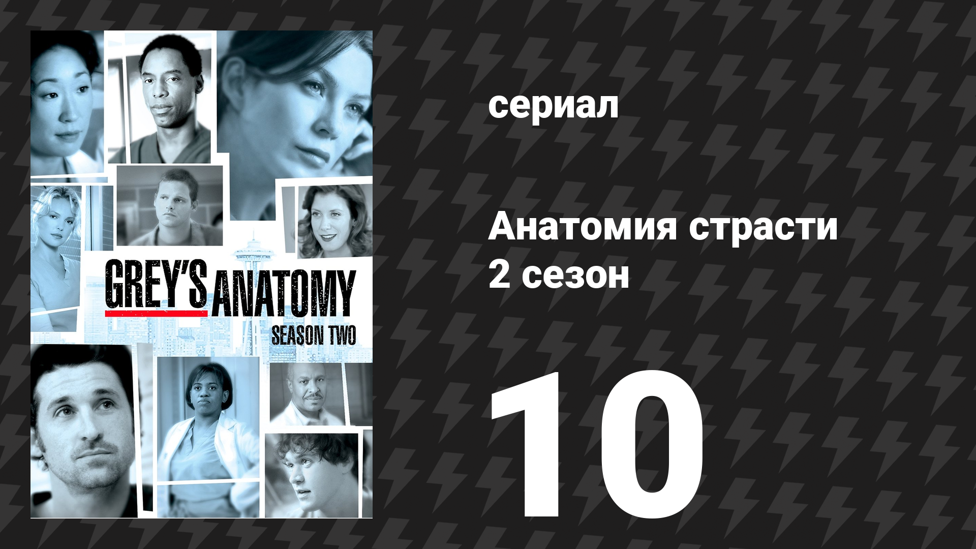 Анатомия страсти 2 сезон 10 серия «Слишком много» (сериал, 2005)