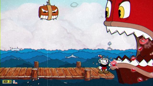Cuphead | Босс - Капитан Соляная Борода | Высокая сложность | Оценка "S"