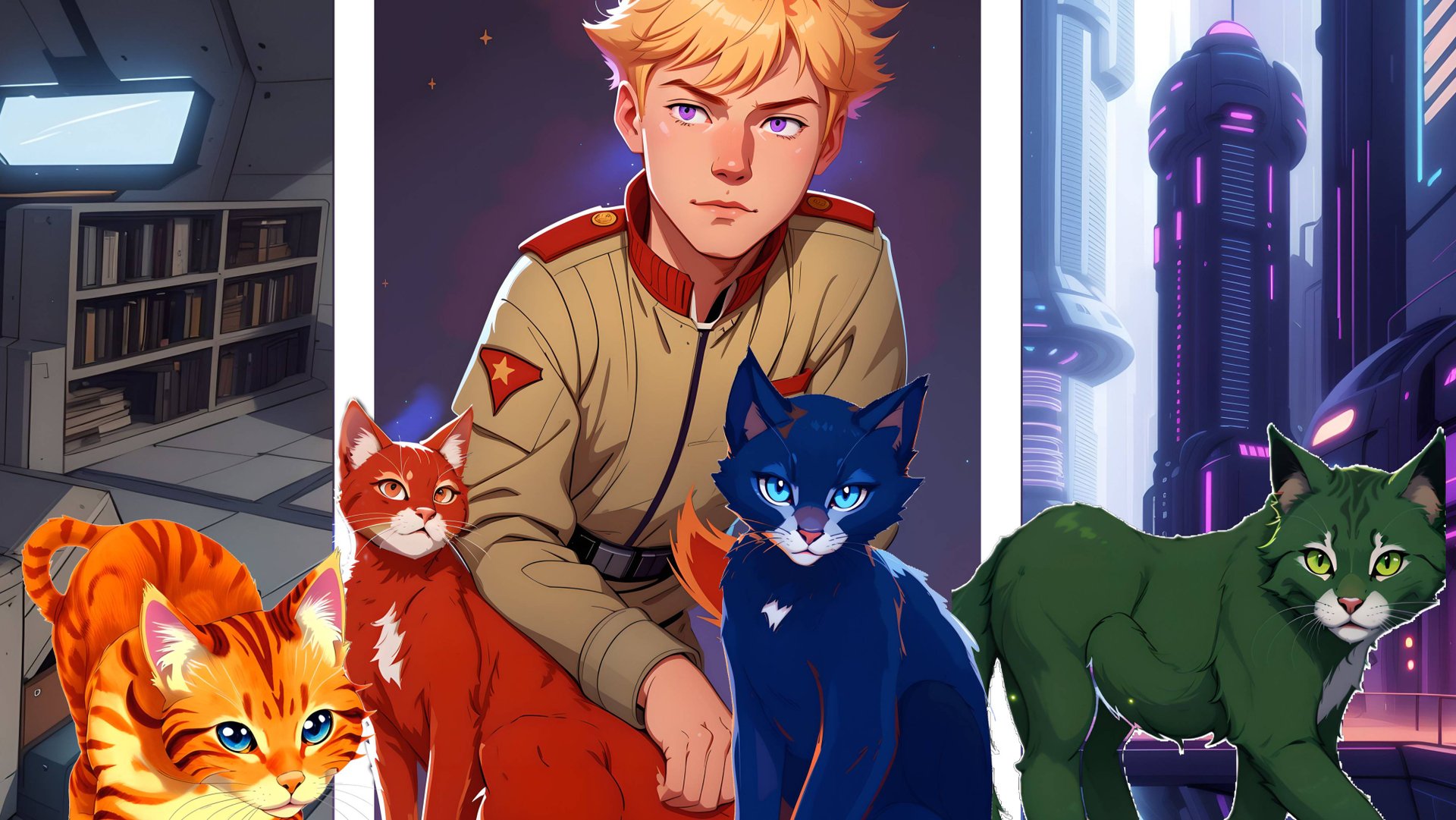 Воображаемый кот | Upbeat Pop-Rock | Character Song