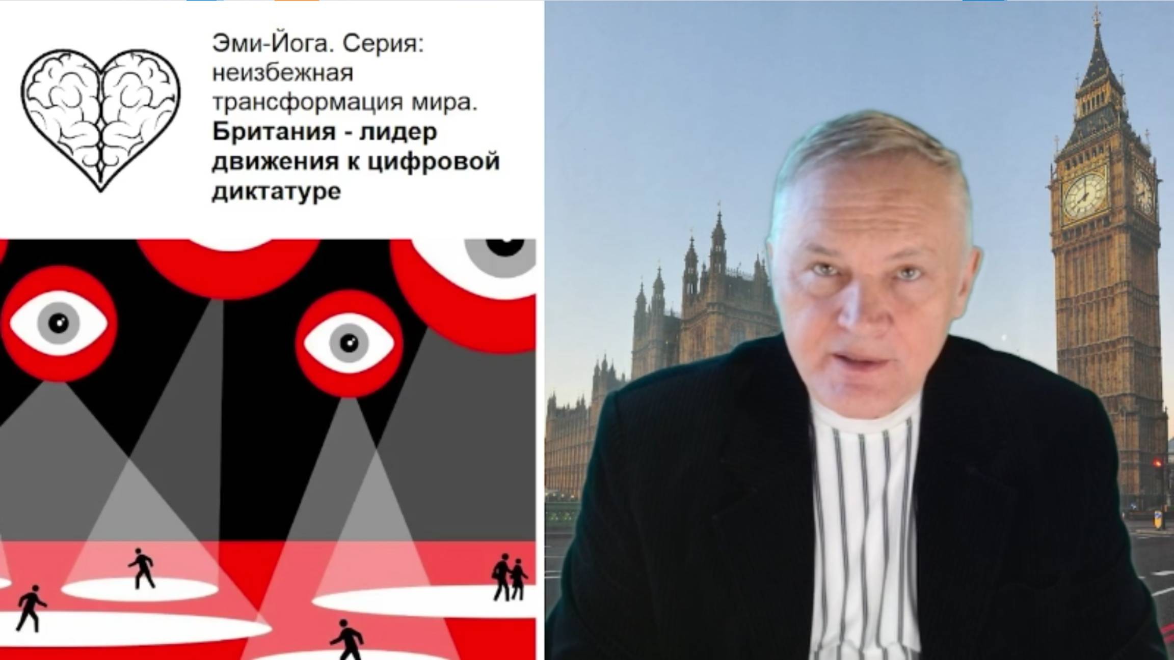 Эми-Йога. Серия: неизбежная трансформация мира. Британия - лидер движения к цифровой диктатуре