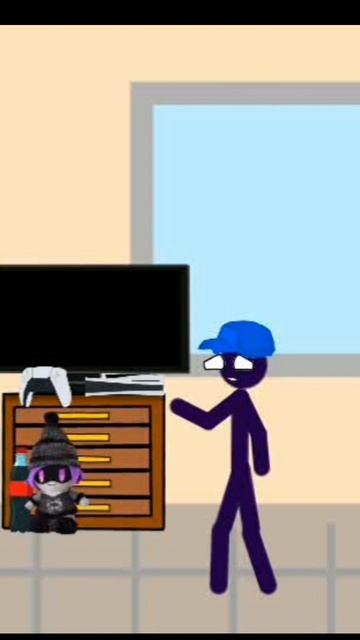 Неудачно разыграл. Stickman Animation