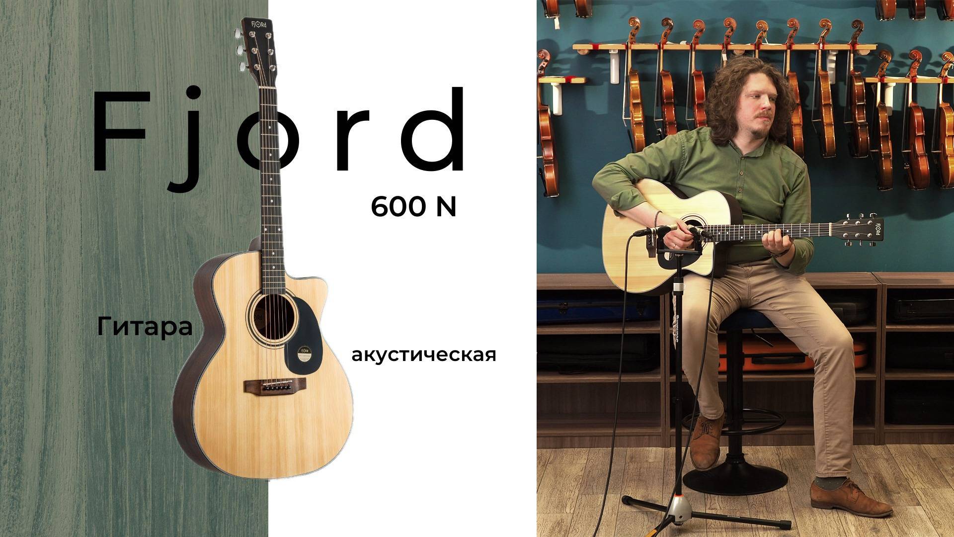 Гитара акустическая Fjord 600N