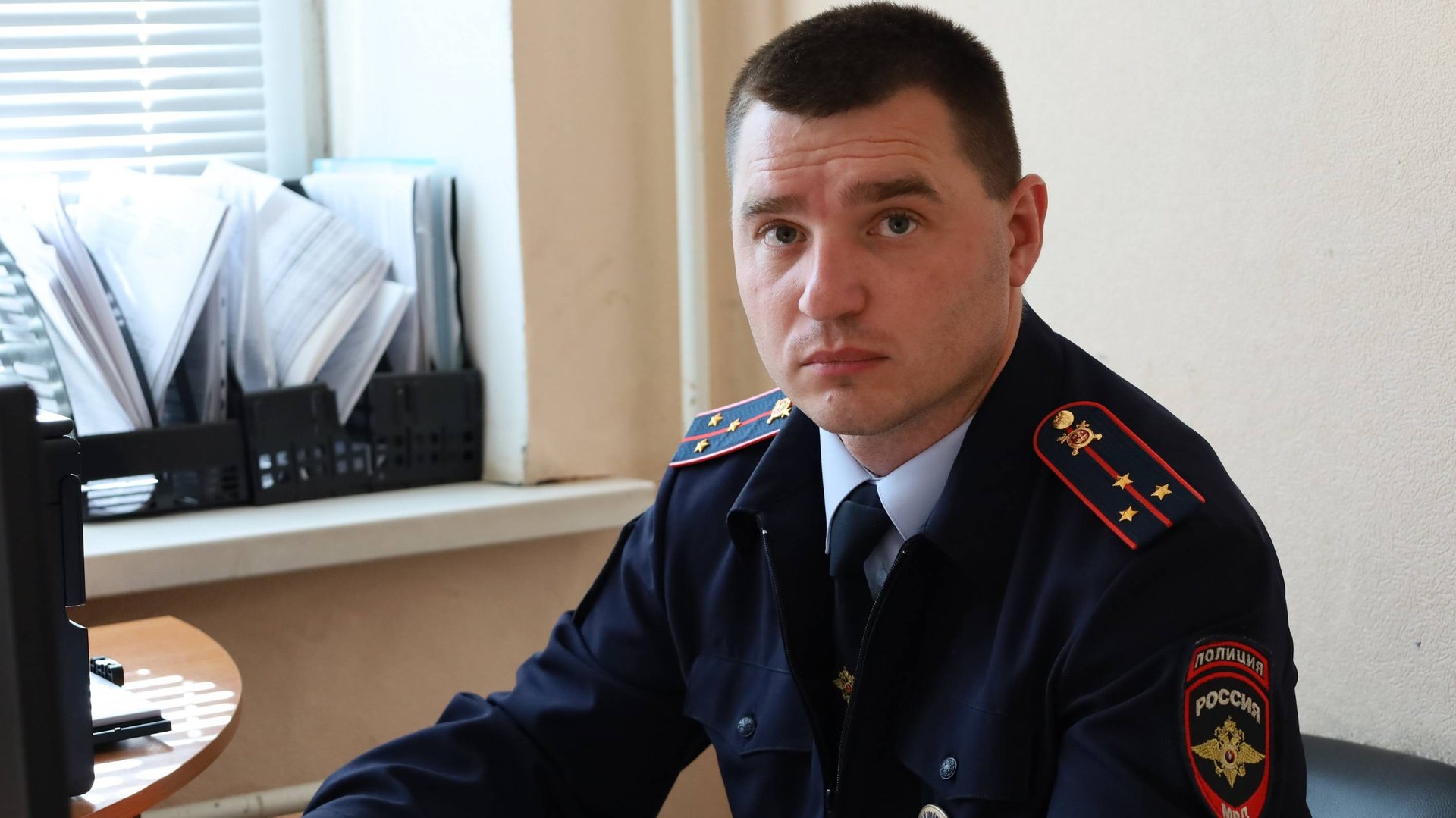 Участковый уполномоченный полиции Евгений Плужников служит в ОП с. Староюрьево МОМВД «Первомайский»