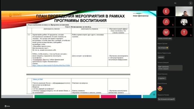 Начальная школа Kалининград 01.10, день 13