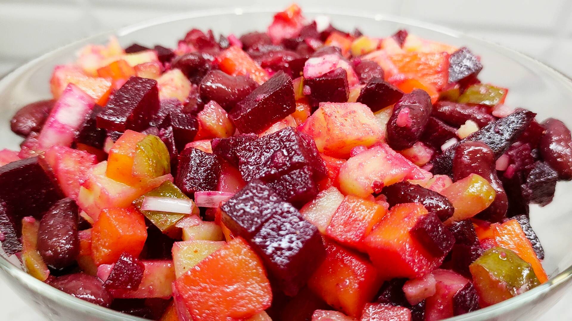 Винегрет Вкусно, Просто и Полезно. Любимый и вкусный рецепт!