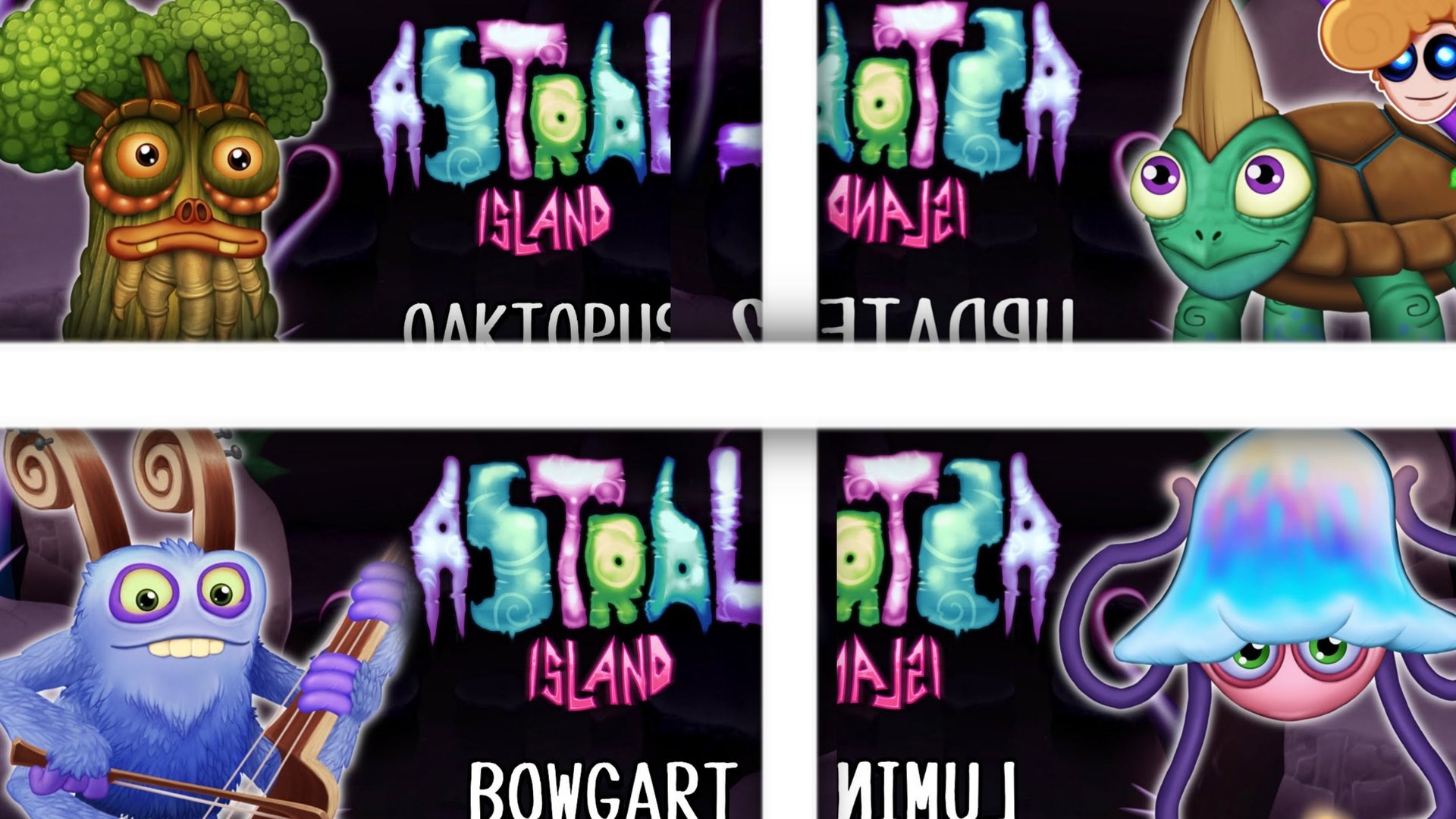 Астральный Остров - Все Монстры, Песни и Анимации (My Singing Monsters, Мои Поющие Монстры, Msm)