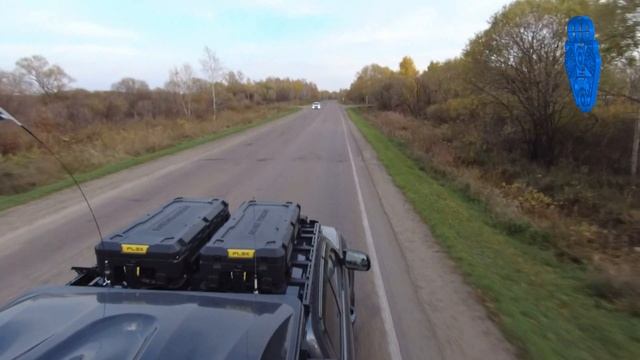 Запись над автомобилем