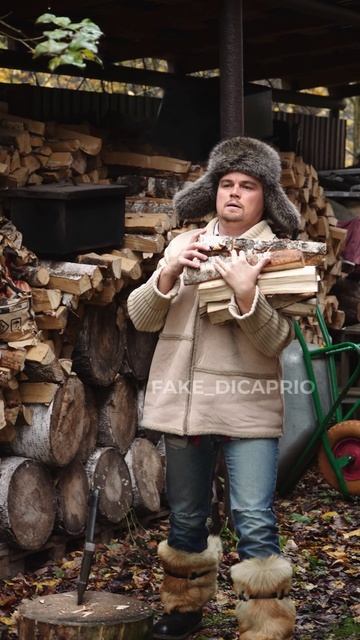 Лео решил остаться 10 Дровяной квест мини сериал актёра Александра Ясеня #mrdi ex #deepcaprio #fake_