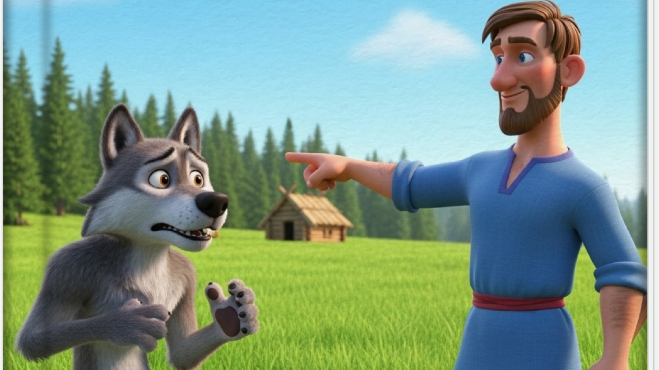 Легкий хлеб. Белорусская сказка