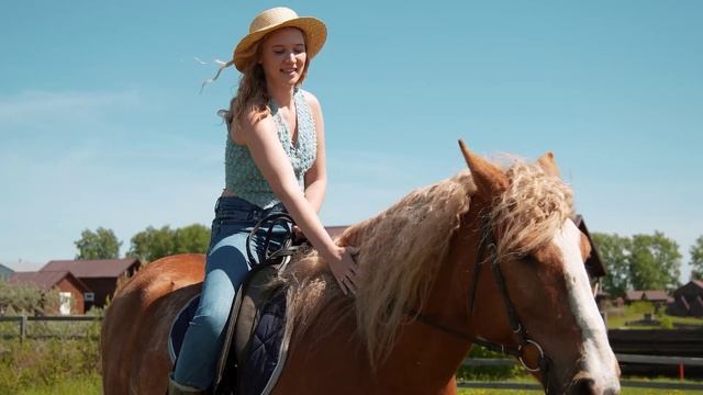 Проморолик Утро на Енисее "Лето в деревне"
