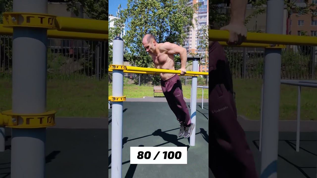Брусья. 100 ОТЖИМАНИЙ за подход! Спартанская сотня #motivation