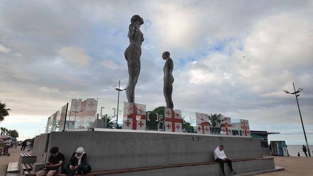 БАТУМИ 2025. АРГО-КАНАТНАЯ ДОРОГА. АЛИ и НИНО. БАТУМСКИЙ бульвар и ПАРК ЧУДЕС. ВЕЧЕРНЯЯ ПРОГУЛКА